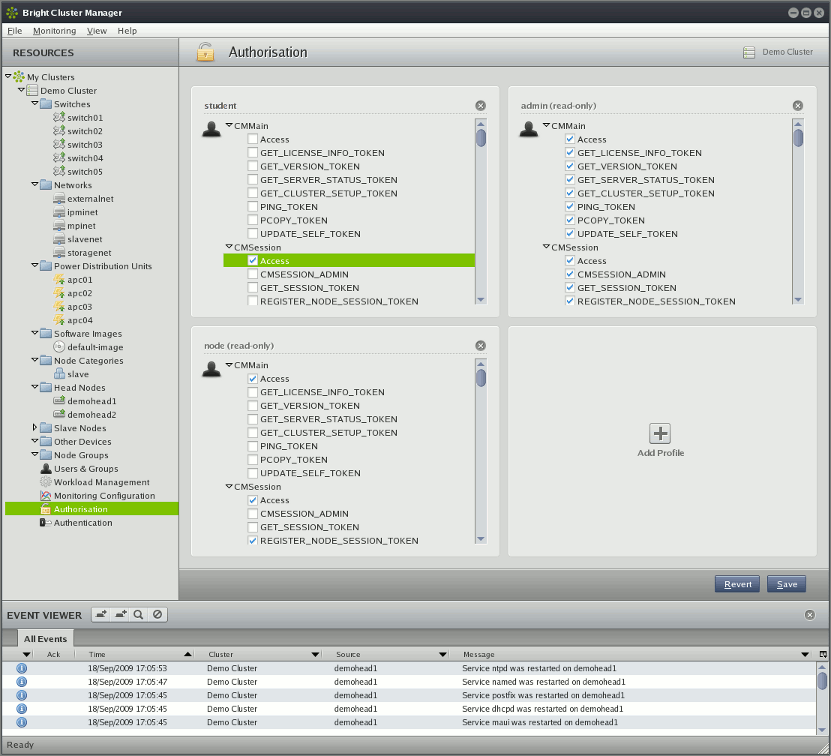 Bright Cluster Manager Linux Cluster User Management